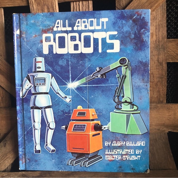 Other | Vintage All About Robots By Mary Bullard 1982 | Poshmark